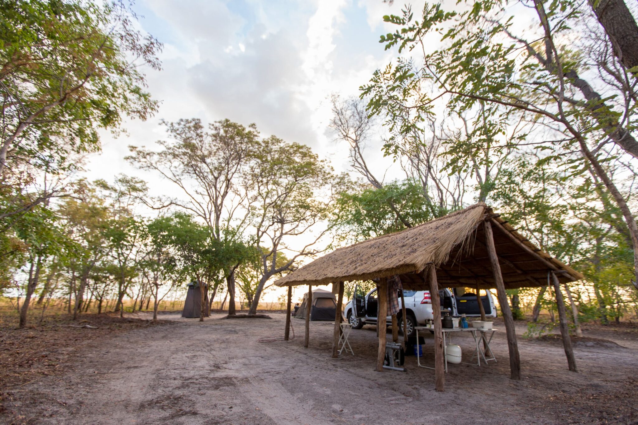 Liuwa Campsites - Liuwa Plain National Park